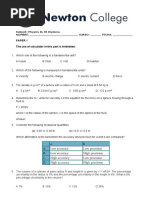 IB Physics Greenhouse Effect Questions | PDF | Greenhouse Effect ...