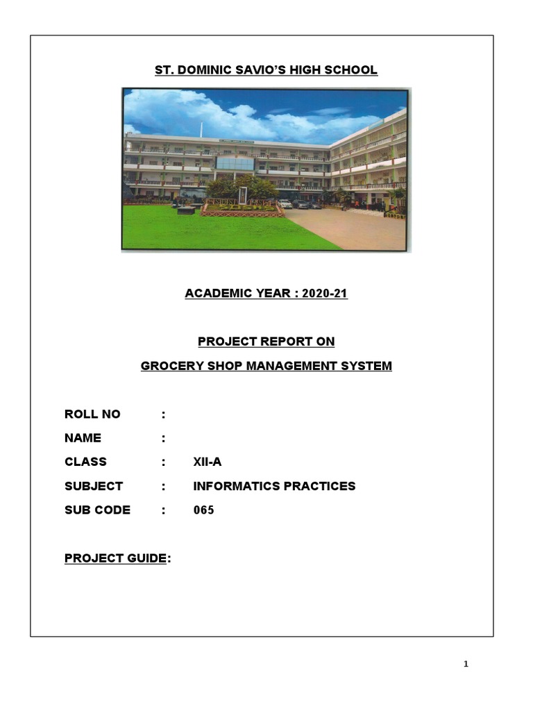 Grocery Shop Management Project | PDF | Software | Software Testing
