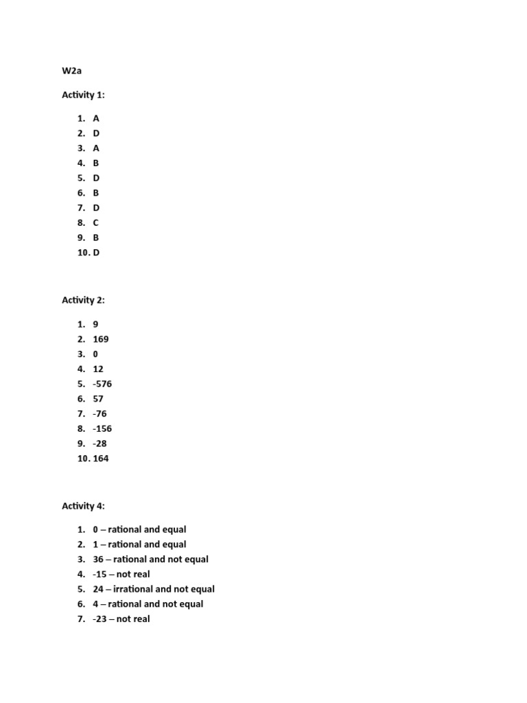 w2 Garcia | PDF | Mathematical Objects | Mathematics