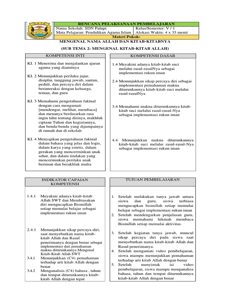 RPP, LKPD, Instrumen Penilaian, Media - Ritayanti | PDF | Karier ...