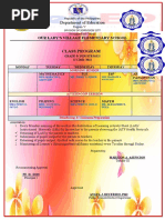 Welcome Program For The New Principal | PDF
