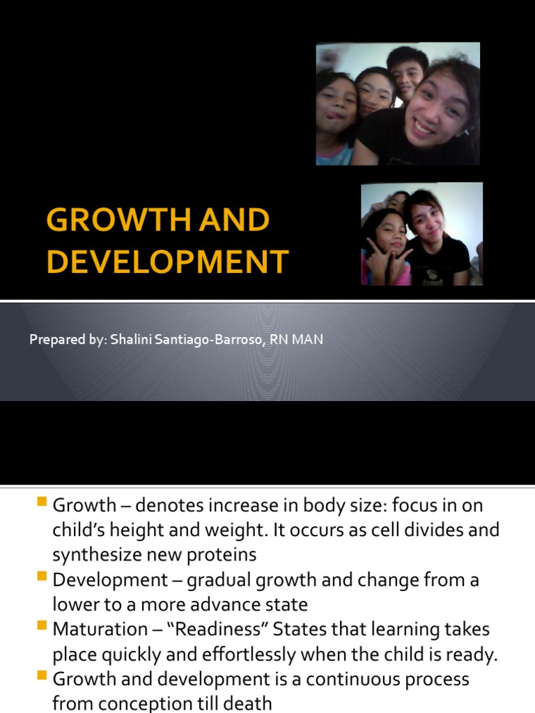 Growth and Development Overview | PDF | Developmental Psychology | Infants