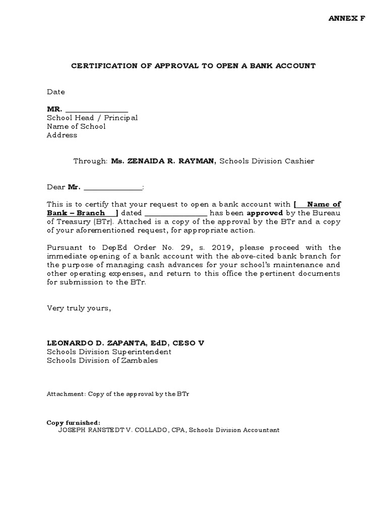Annex F: Attachment: Copy of The Approval by The BTR | PDF