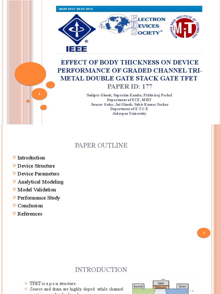 GRADED CHANNEL Presentation | PDF | Field Effect Transistor ...