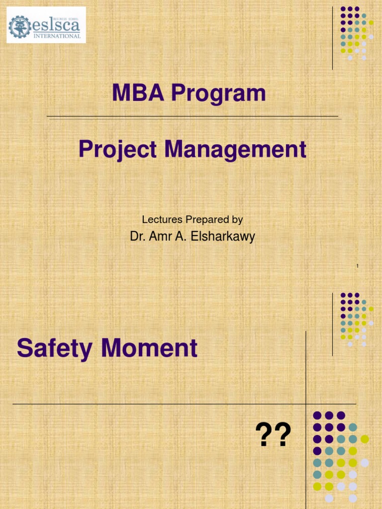 Project Management Lec 6 Cost Management | PDF | Business | Economies