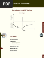 Well Test Analysis: Pressure Buildup | PDF | Logarithm | Fluid Dynamics