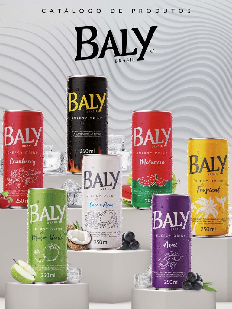 Catálogo Baly Brasil FINAL Impressão | PDF | Bebidas não alcoólicas ...