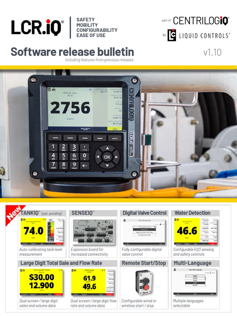 LCR - Iq Brochure | PDF | Wi Fi | Flow Measurement