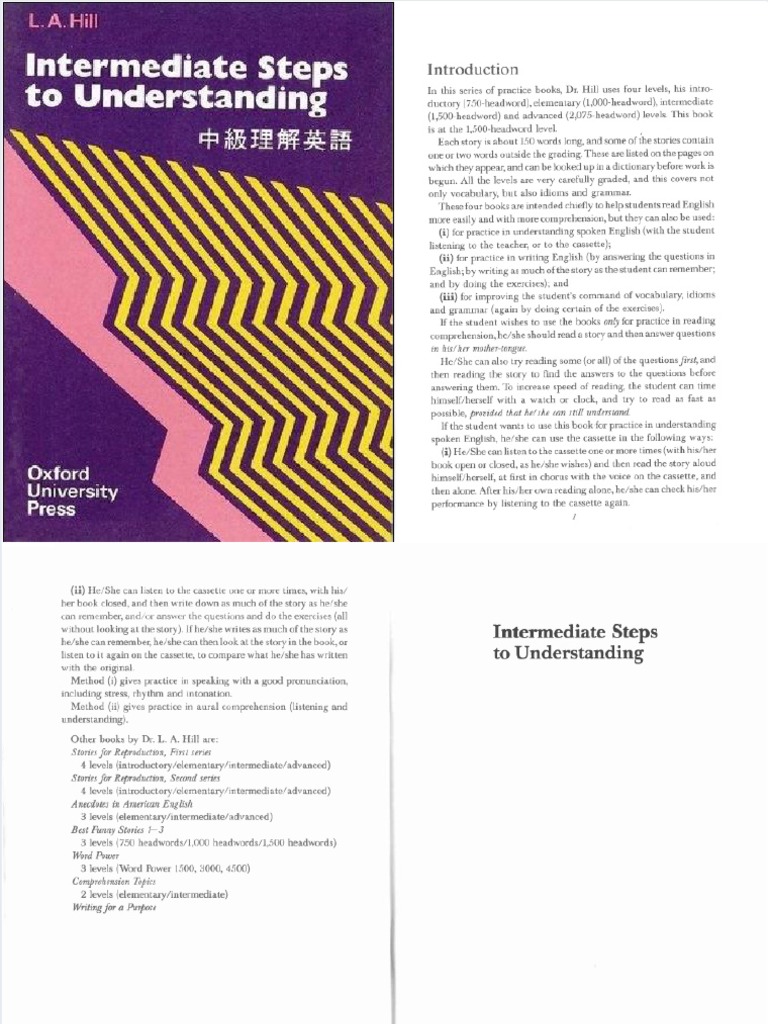 Vdocuments - MX Intermediate Steps To Understandingpdf | PDF | Linguistics