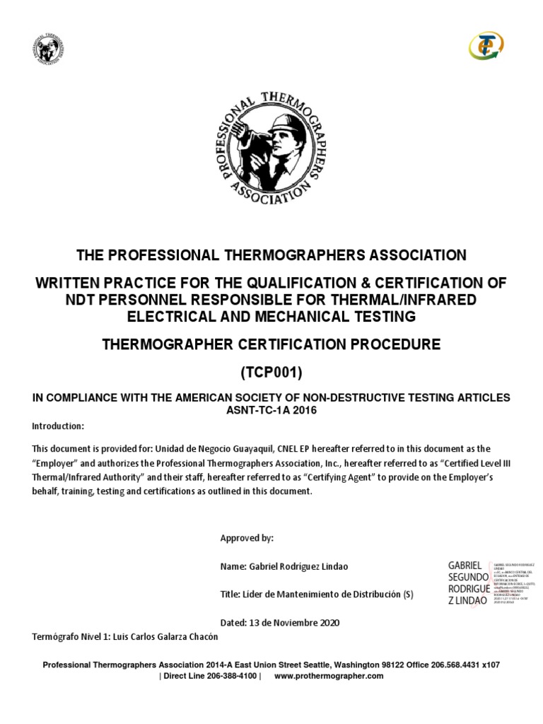 PTA WrittenPracticeTemplate SNT-TC-1A 2016-Egallo-Egallo-2 | PDF ...