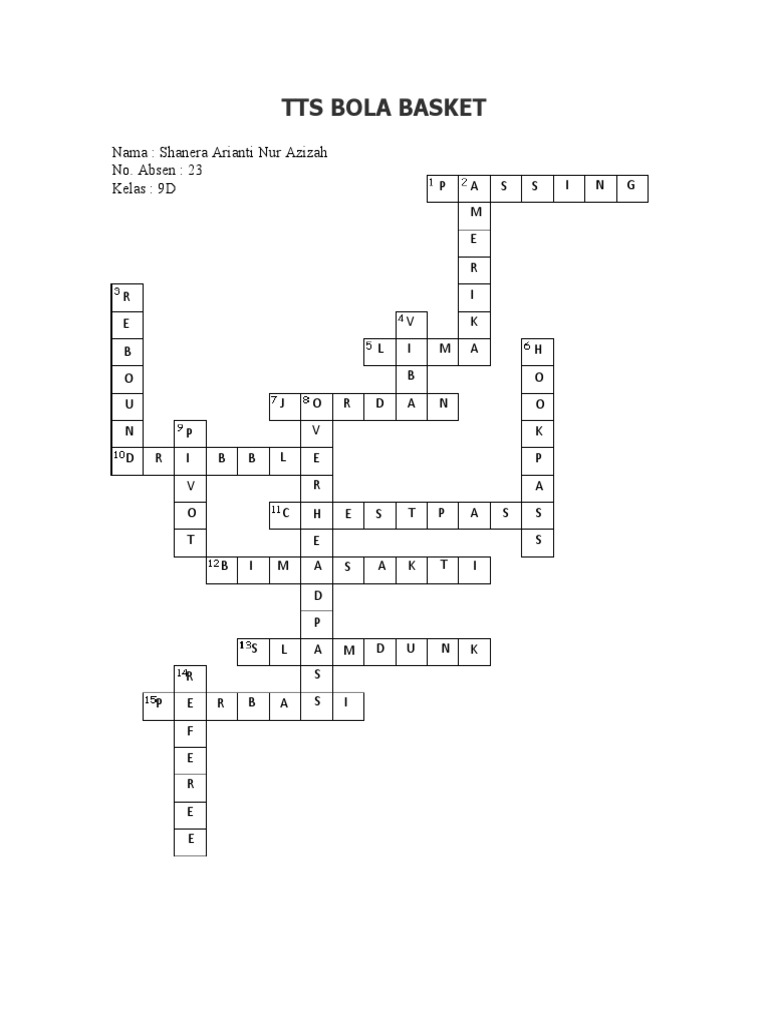 TTS Bola Basket | PDF