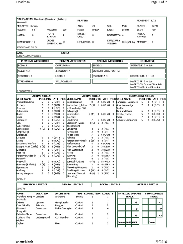 Deadman | PDF | Military Technology | Military Science