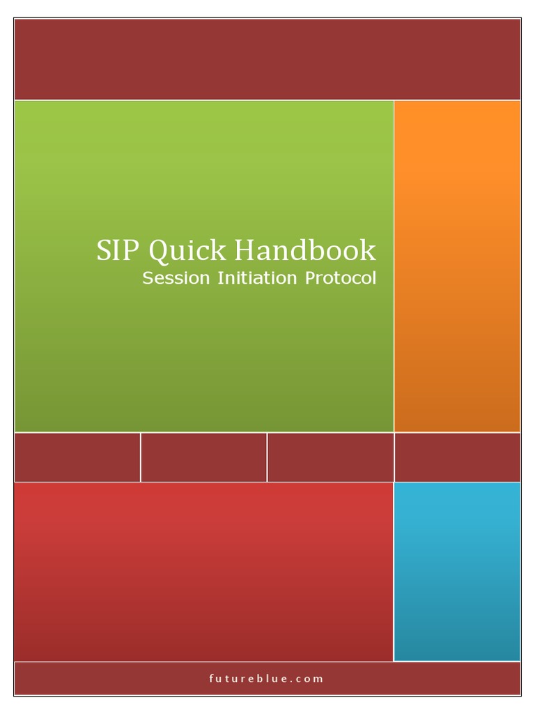 SIP Quick Handbook: Session Initiation Protocol | PDF | Session Initiation Protocol | Ip ...