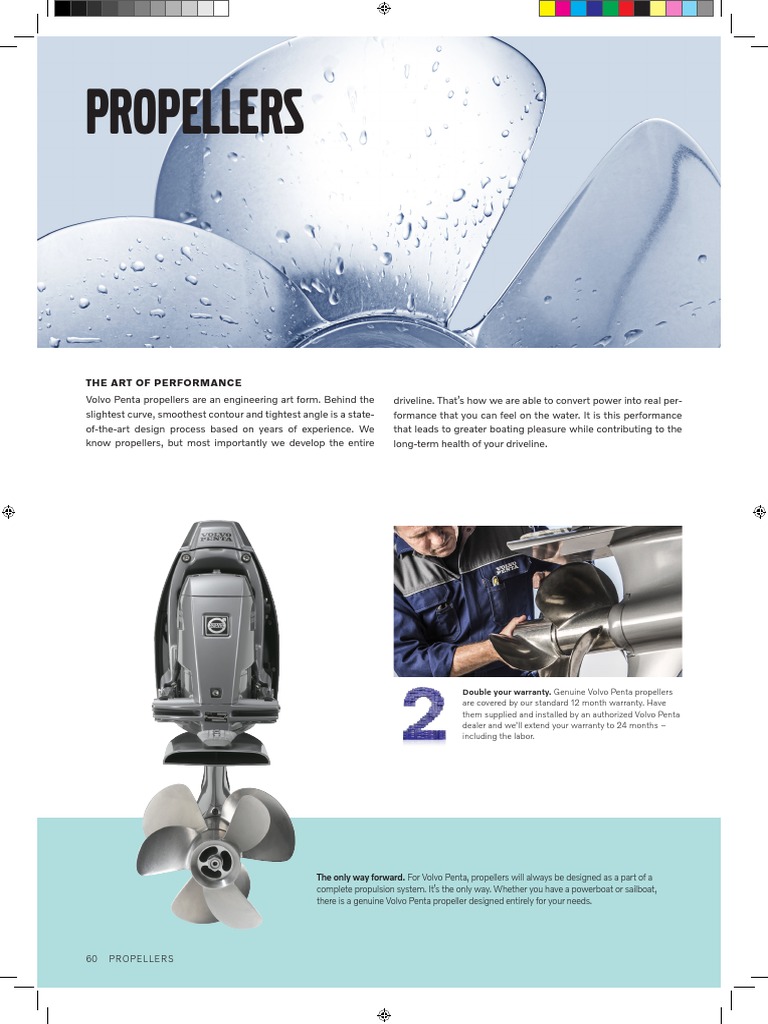 Volvo Propeller Guide | PDF | Propeller | Stainless Steel