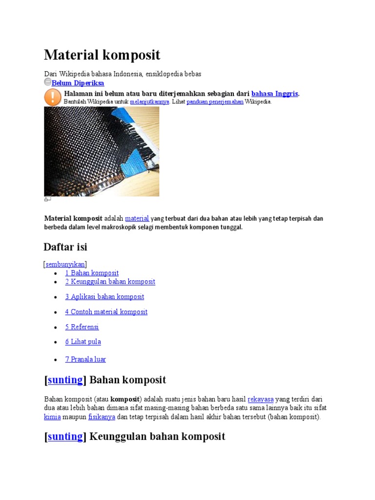 Material Komposit | PDF