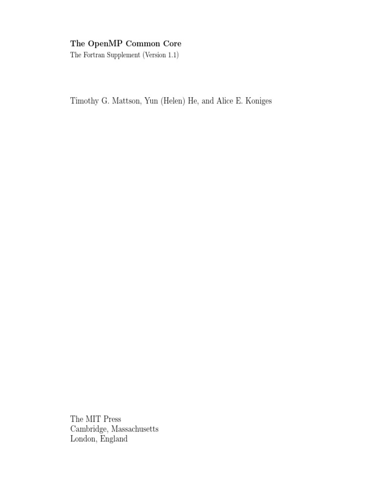 Fortran Supplement Ver 1.1 | PDF | Subroutine | Parameter (Computer ...