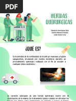 Heridas Quirurgicas | PDF | Herida | Especialidades Medicas