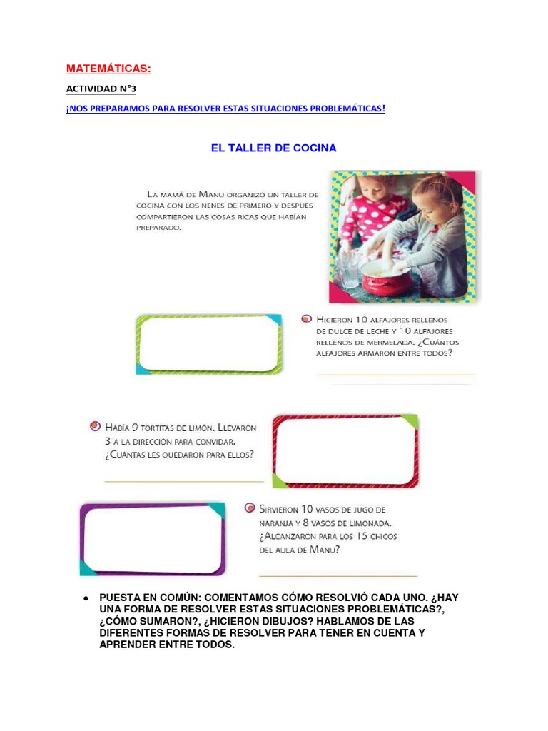 Primer Grado Actividades Fotocopiables | PDF