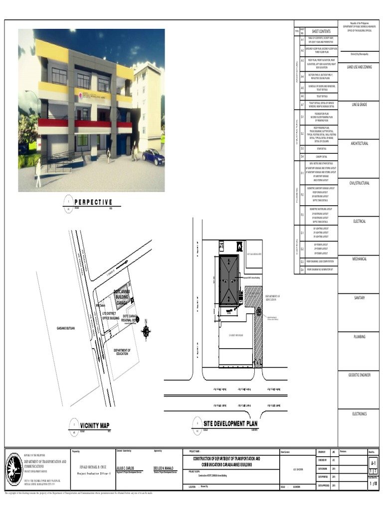 Perpective: Dotc Annex Building Caraga | PDF | Building | Economic Sectors