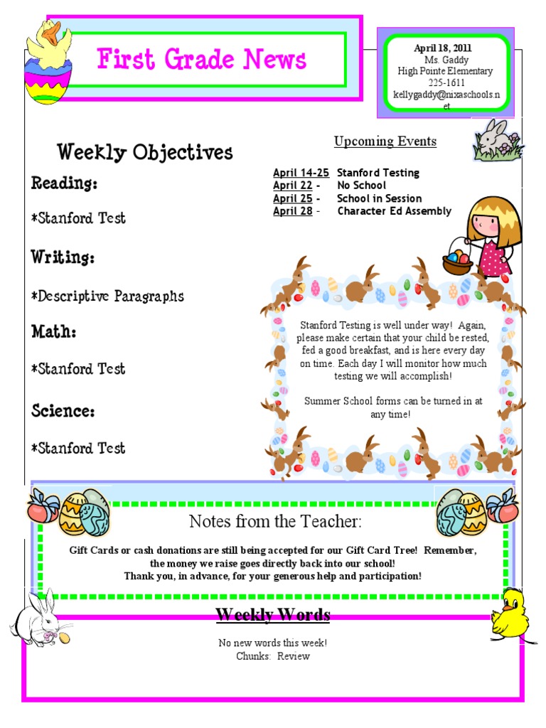 TC April News 4-18-11 | PDF