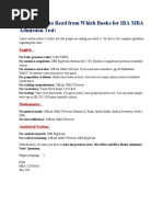 DU IBA MBA Question Bank With Solve Previous Years (2018-2023) by ...