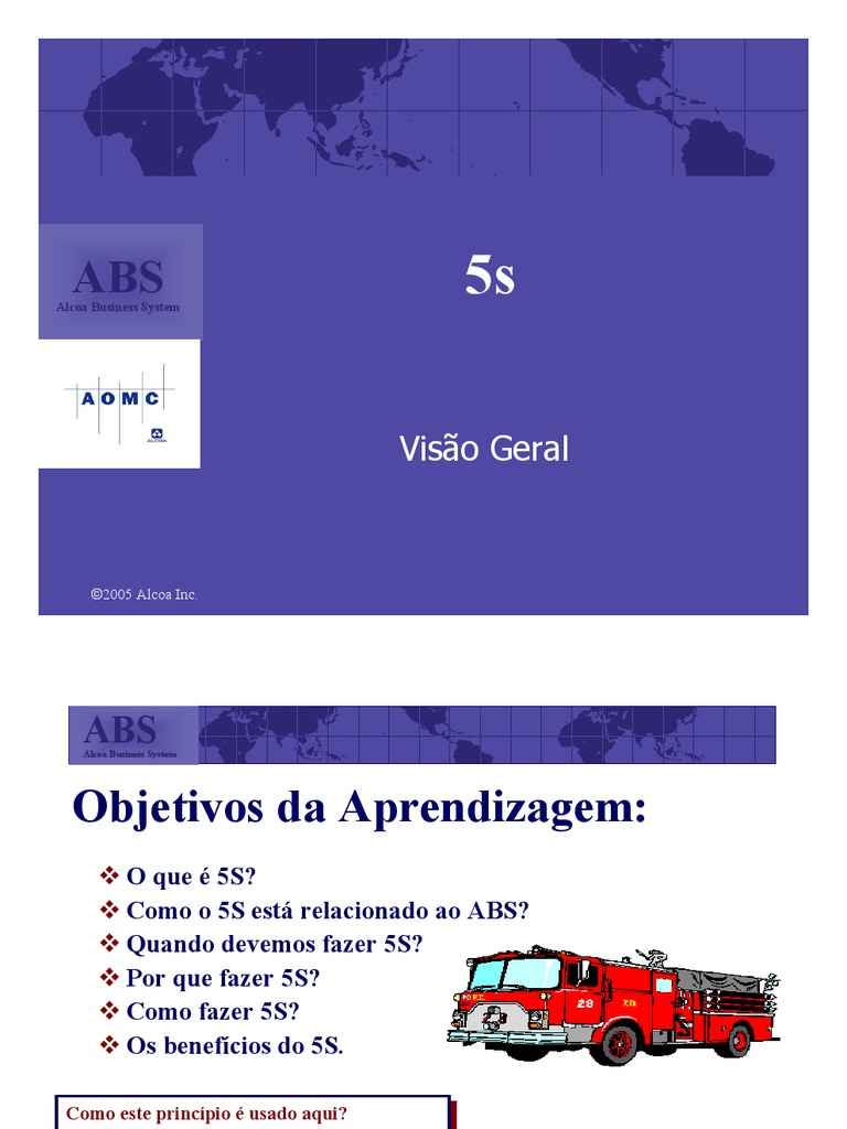 5S Alcoa Business System | PDF | Business | Computação e Tecnologia da ...