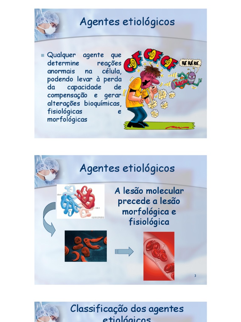 Os Principais Agentes Etiológicos e seus Mecanismos de Ação | PDF ...