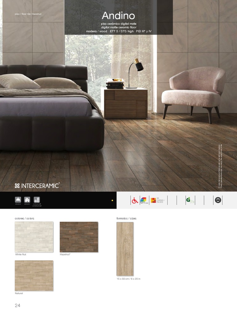 Interceramic ANDN Andino MXHoja de Catalogo-004990 | PDF