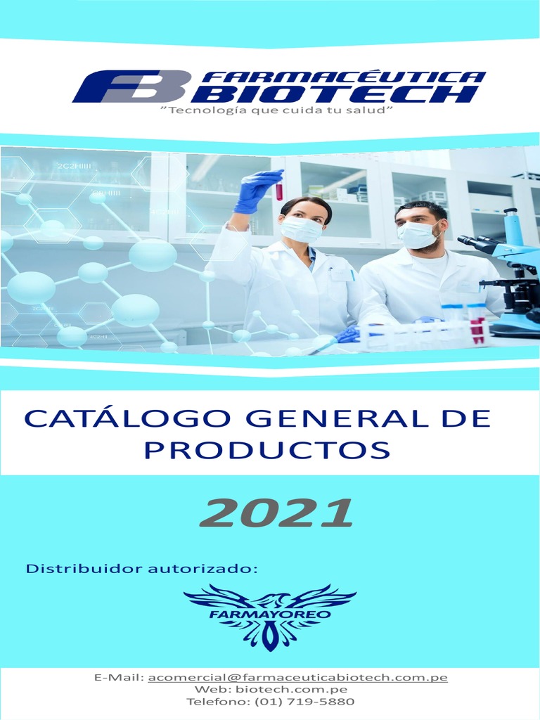 Catalogo - Biotech | PDF | Tratamientos médicos | Farmacología