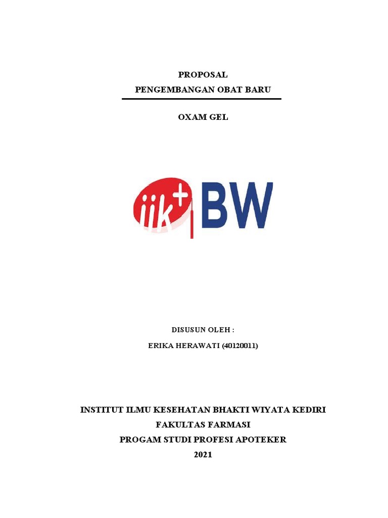 PROPOSAL NPD ERIKA Rev 3 | PDF
