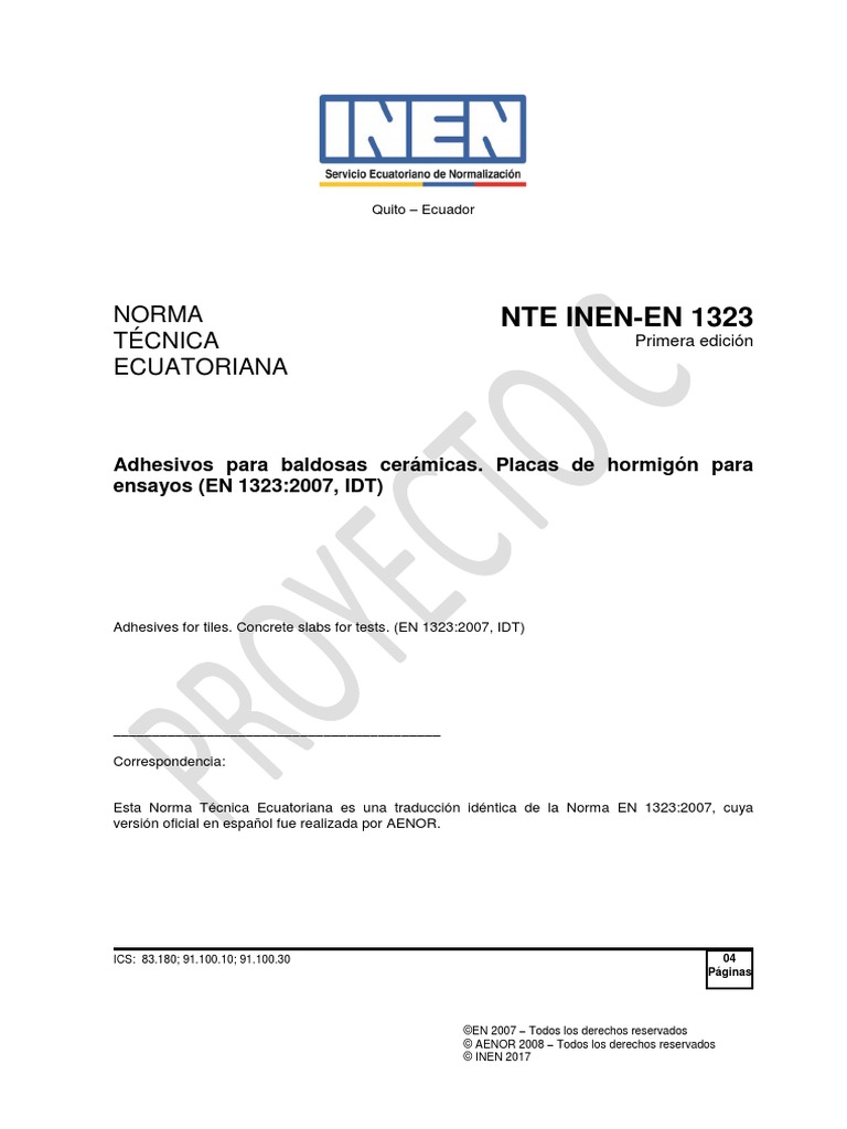 Nte Inen-En 1323 | PDF