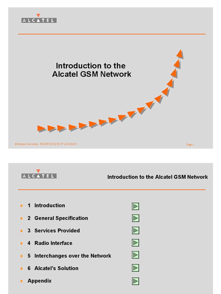 GSM Introduction | PDF