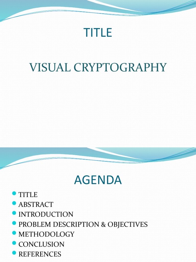Title: Visual Cryptography | PDF | Cryptography | Encryption