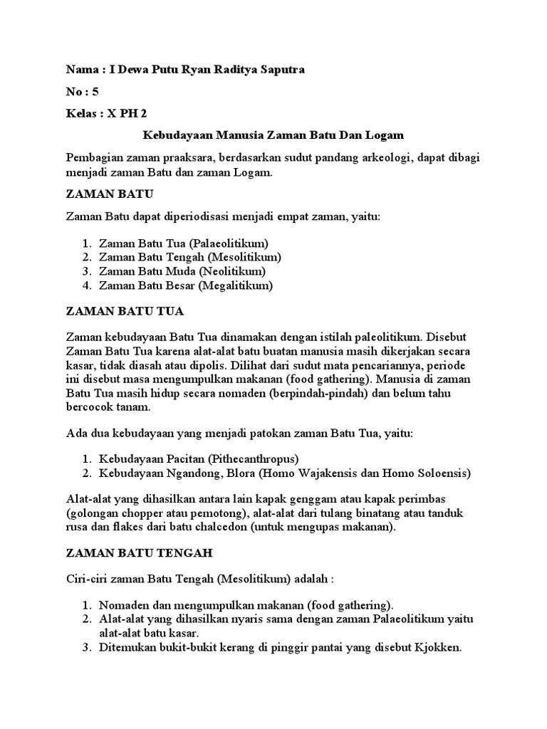 Tugas Si 3 | PDF | Sains & Matematika | Sejarah