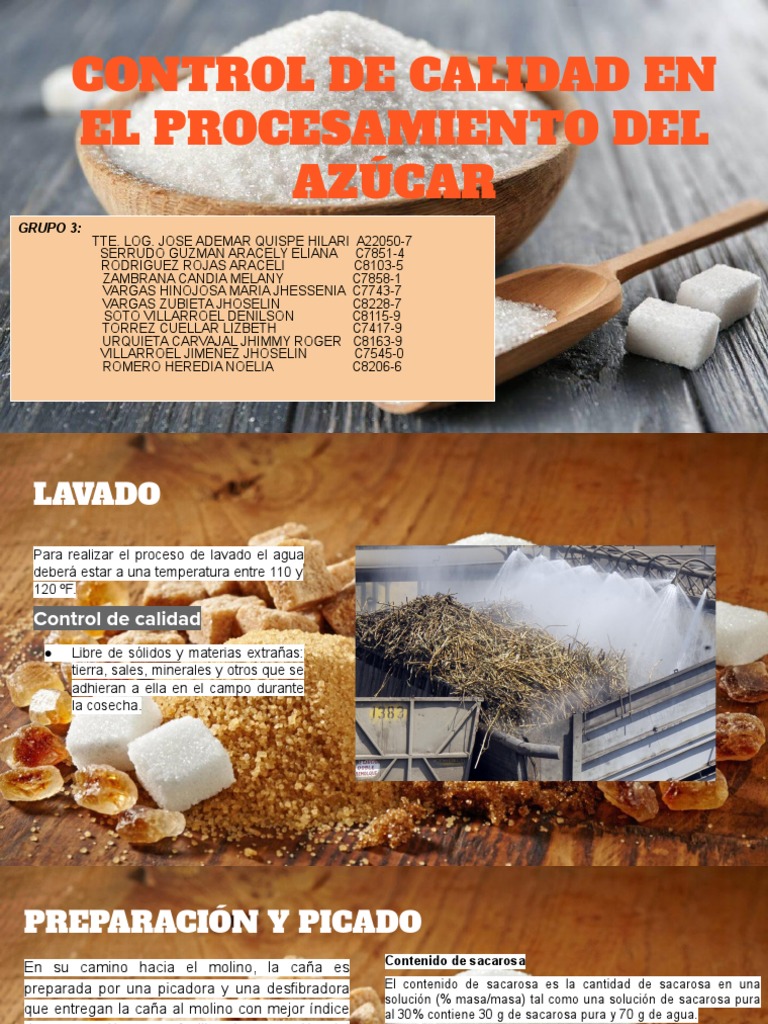 GRUPO#3 - Control de Calidad en El Proceso de Elaboracion de azucar-TEC ...