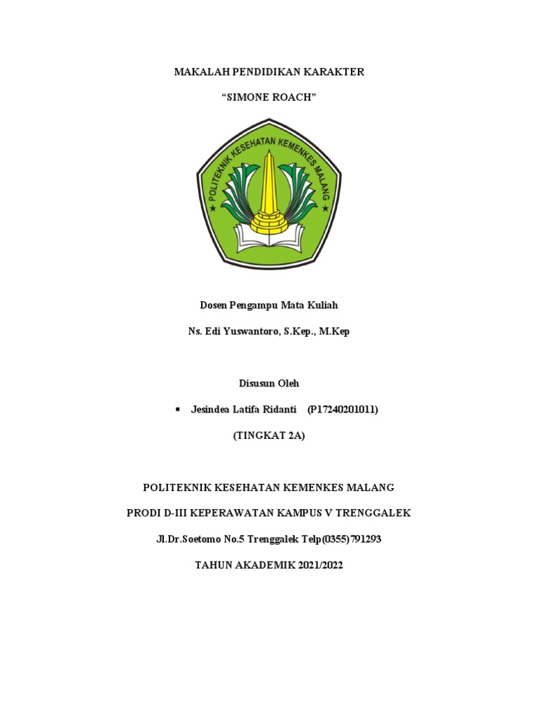 Makalah Pendikar Simon Roach | PDF