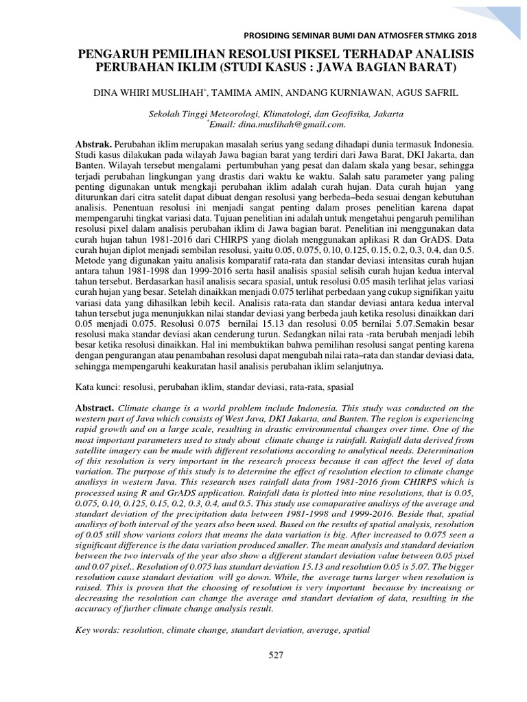 Resolusi Piksel Jabar | PDF