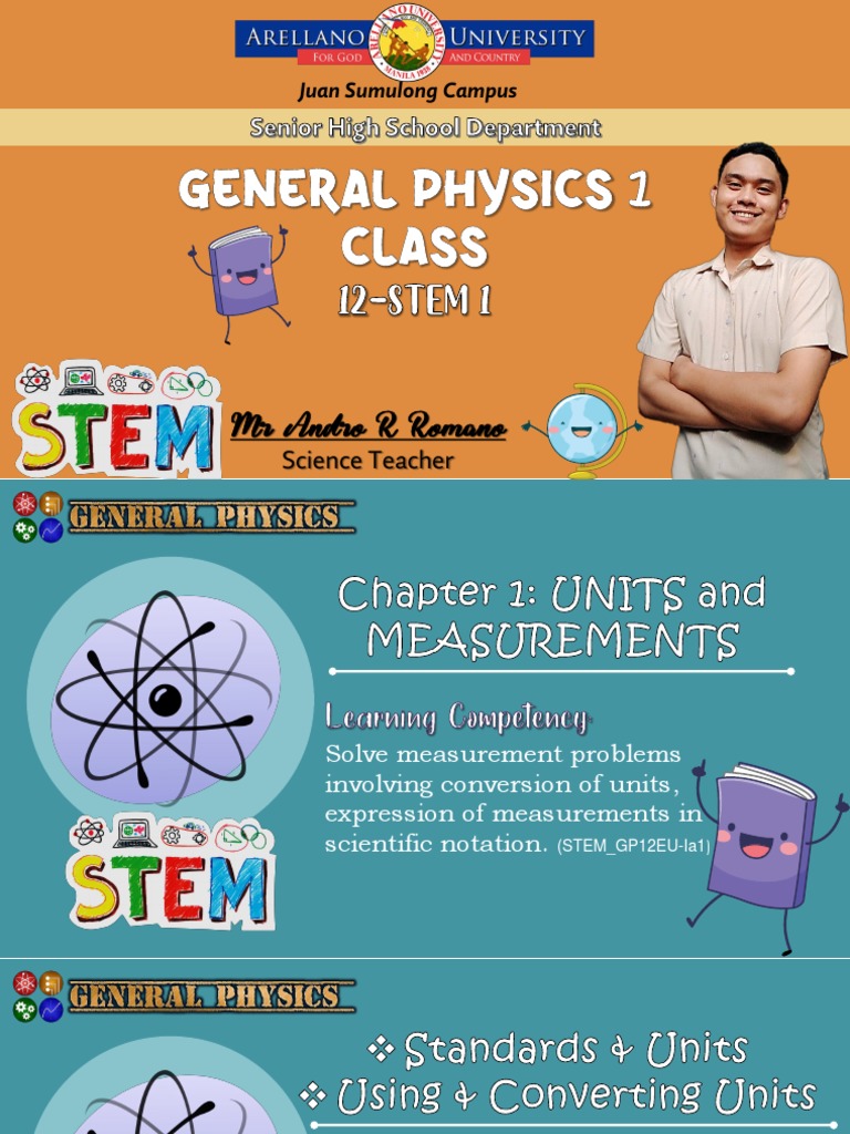 General Physics 1 - Lesson 1 | Download Free PDF | International System ...