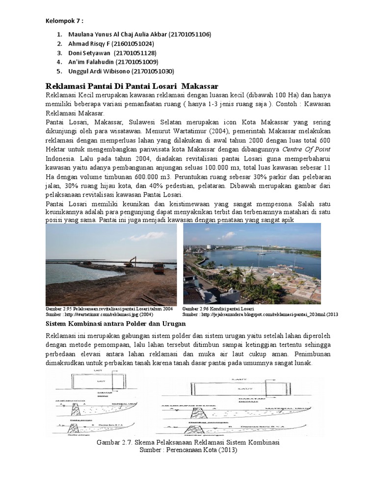 Kelompok 7 Reklamasi Pantai | PDF