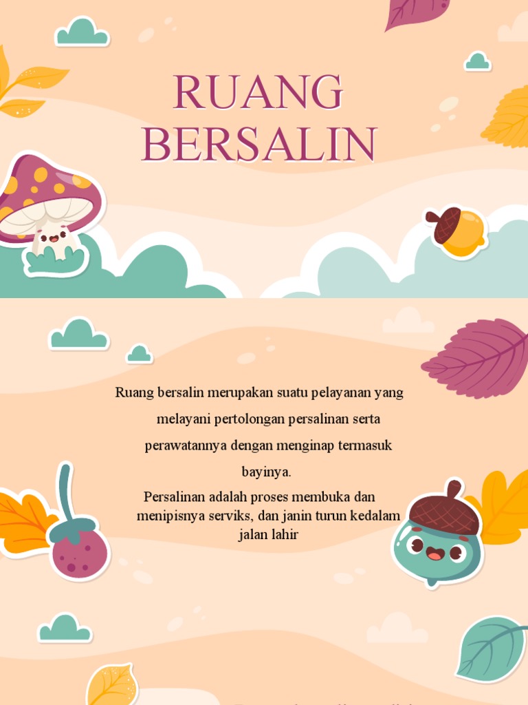 RUANG BERSALIN PPT Fix | PDF