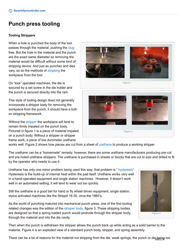 26 Punch Press Tooling | Download Free PDF | Grinding (Abrasive Cutting ...