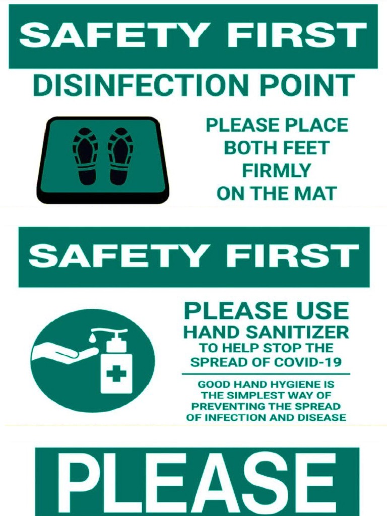 Safety Protocol Poster | PDF