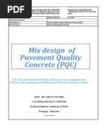 GSB Methodology & Mix-Design Data | PDF | Concrete | Economic Sectors