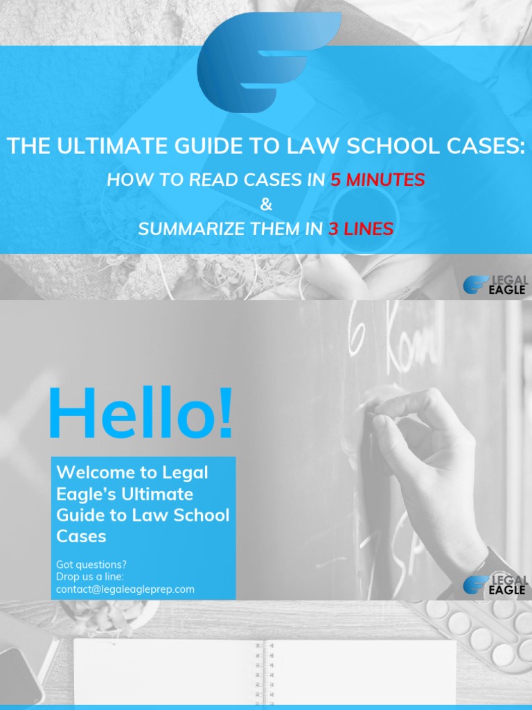 Mastering Case Reading for Law Students | PDF | Lawsuit | Lawyer