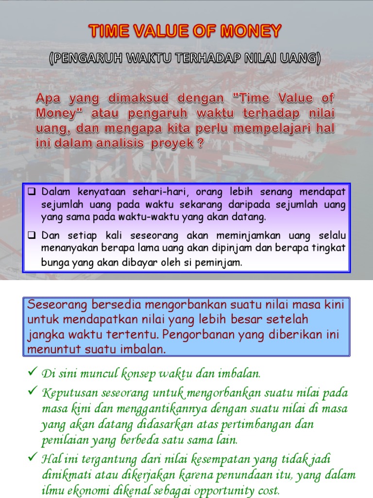 Kuliah 3 - Time Value of Money | PDF