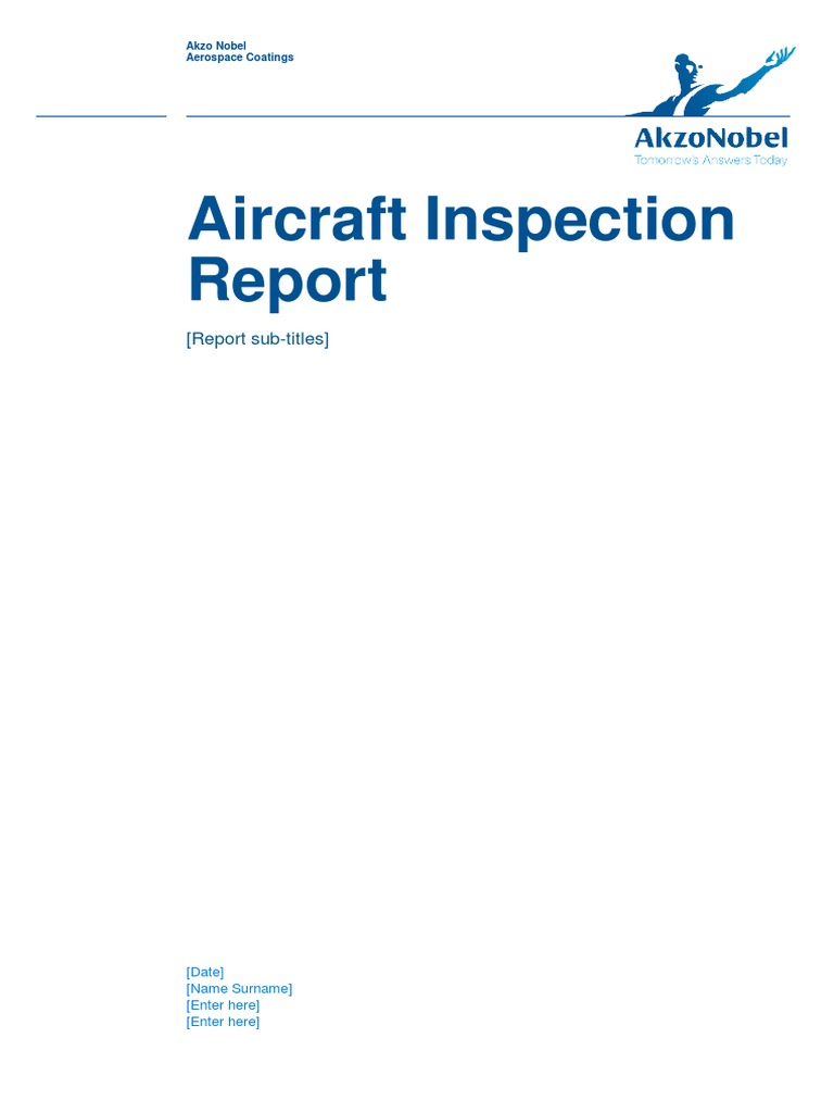 Aircraft Inspection Report Summary | PDF | Composite Material | Paint