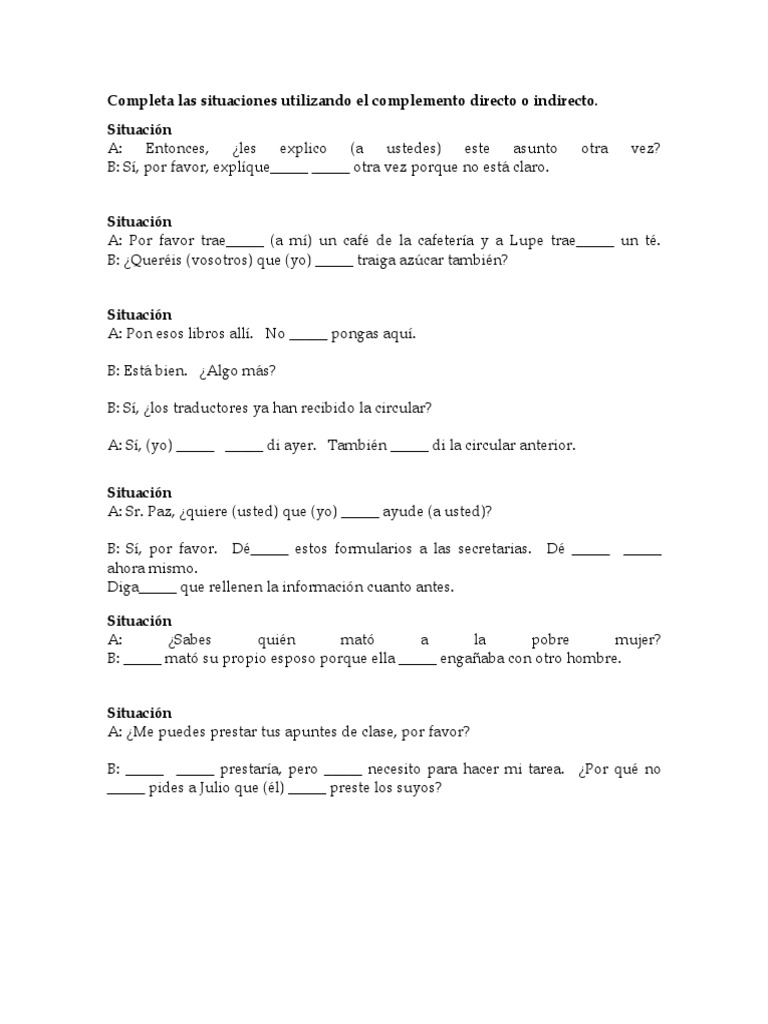 Ejercicios COD - COI | PDF