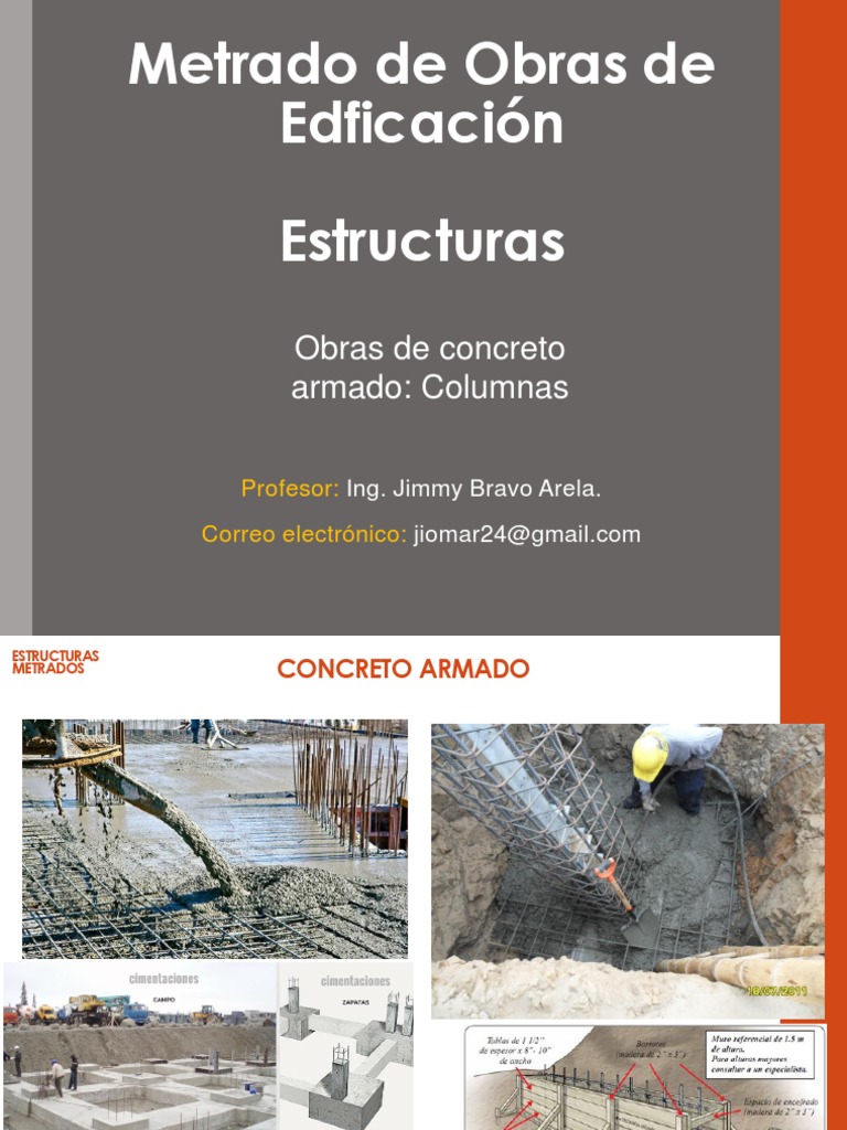 Concreto Armado Columna | PDF | Construyendo tecnología | Materiales