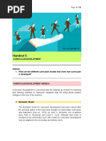 Decker Walker'S Naturalistic MODEL (1971) | PDF