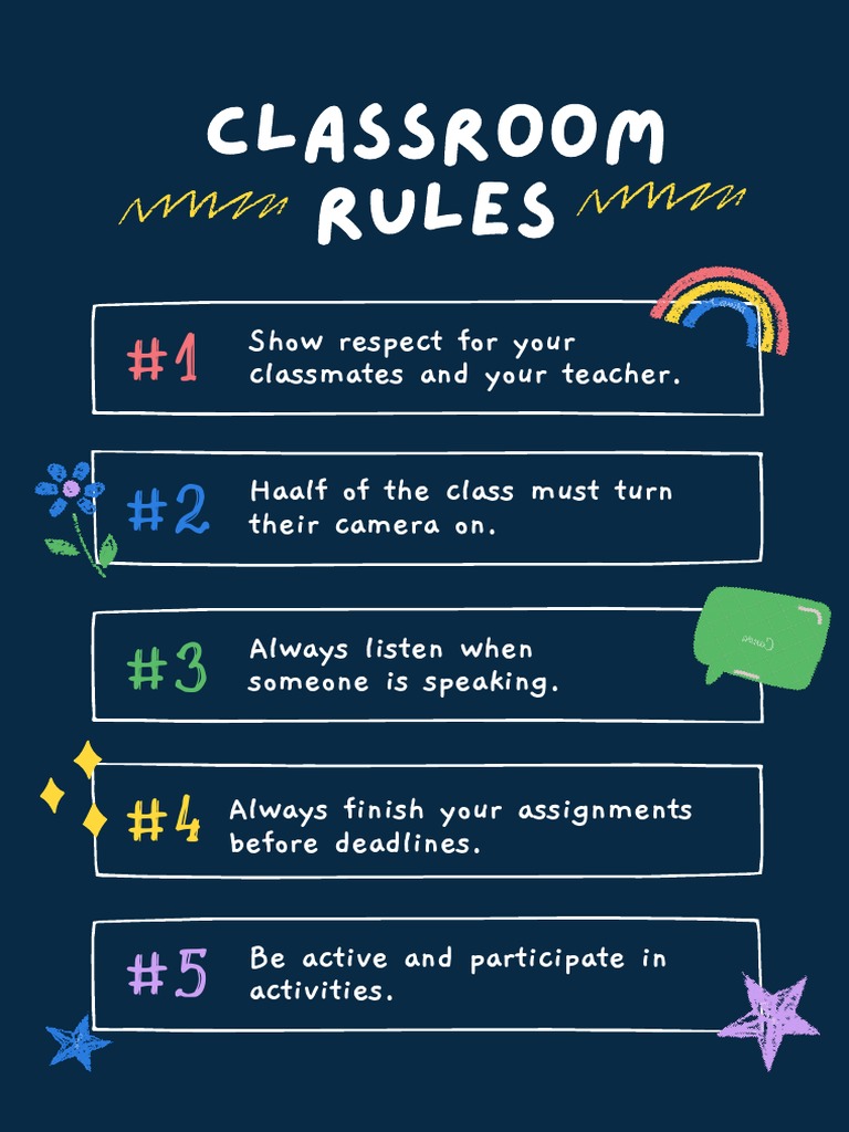Show Respect For Your Classmates and Your Teacher. | PDF | Career ...